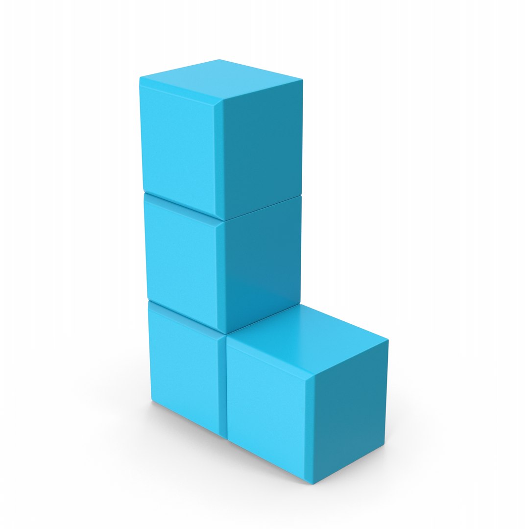Tetris Blocks 3D - TurboSquid 1876683