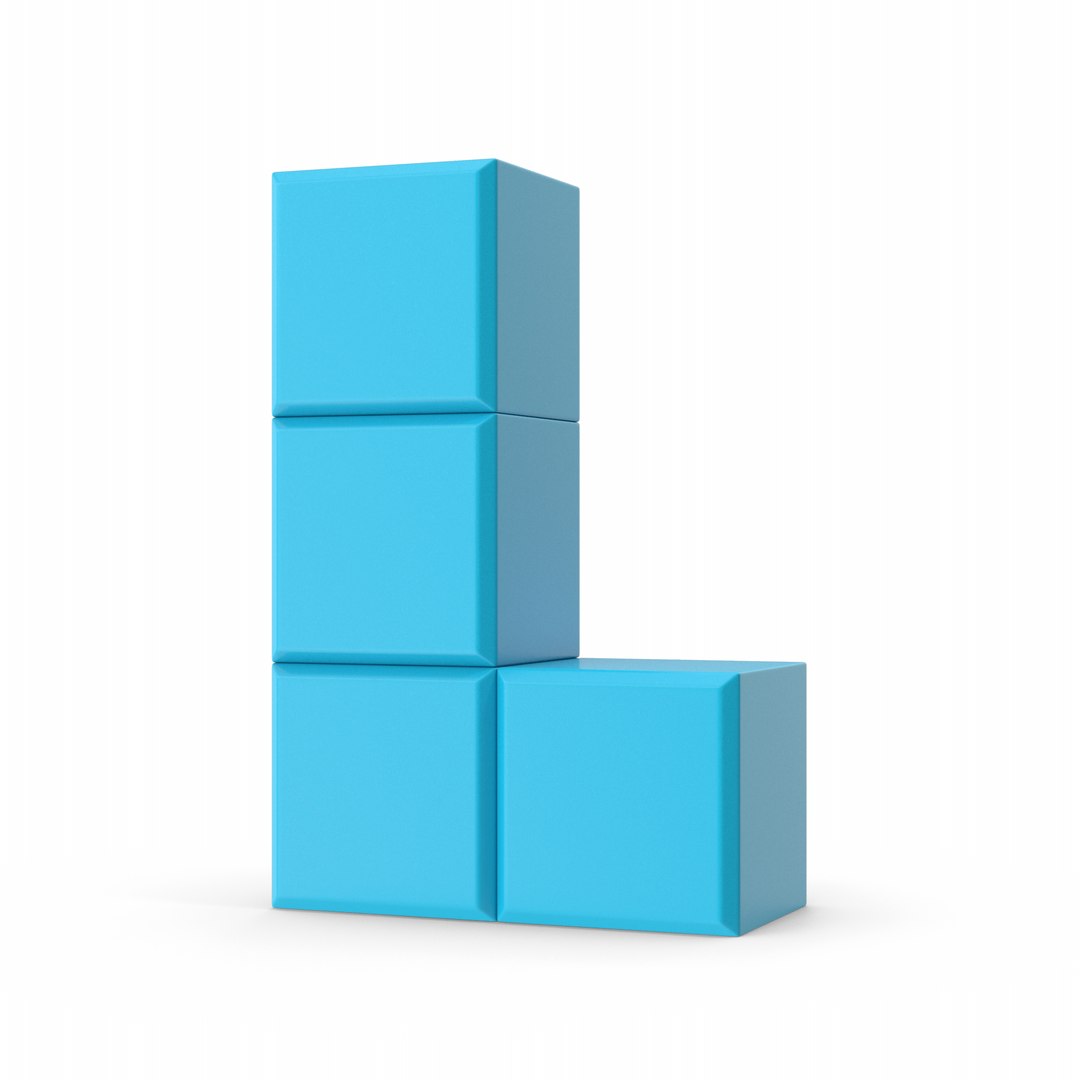 Tetris Blocks 3D - TurboSquid 1876683