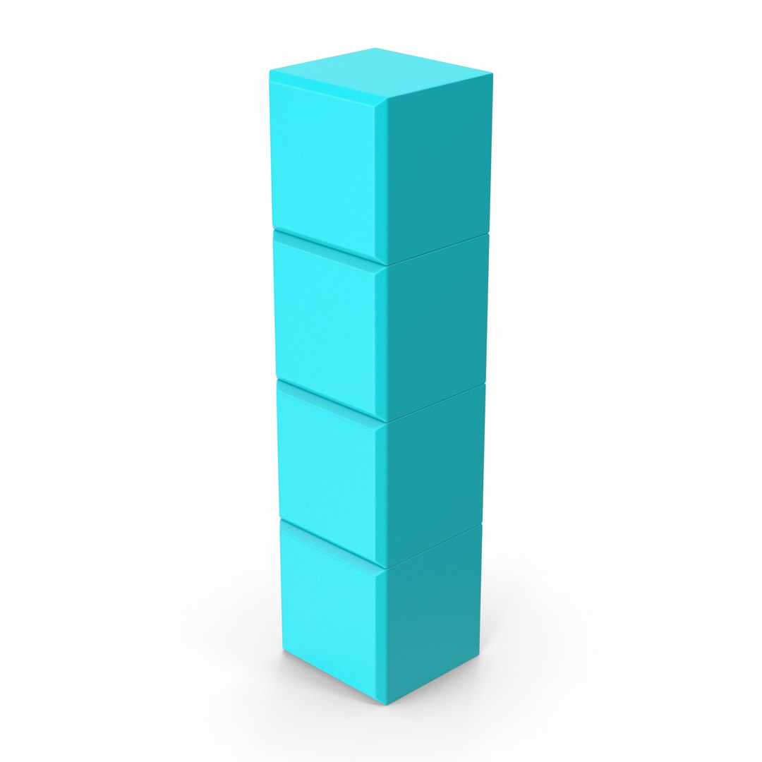 Tetris Blocks 3D - TurboSquid 1876683