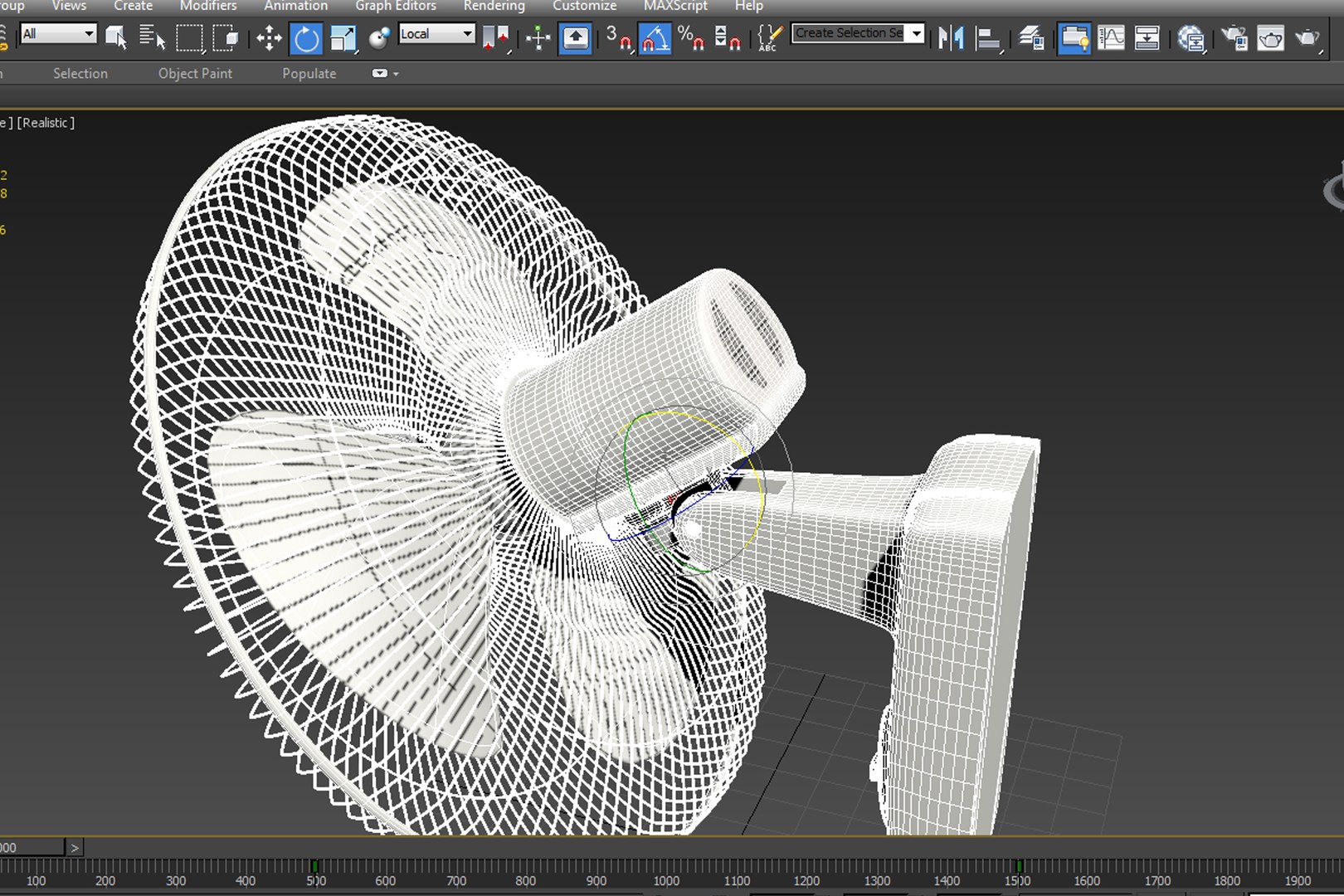 Fan Swing 3D Model - TurboSquid 1405596