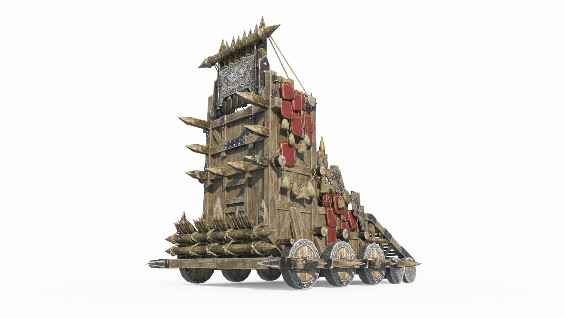 Ancient Large Weapon Siege Vehicle 3D Model - TurboSquid 2035161