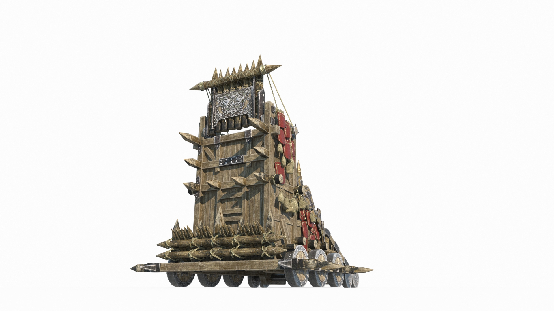 Ancient Large Weapon Siege Vehicle 3D Model - TurboSquid 2035161