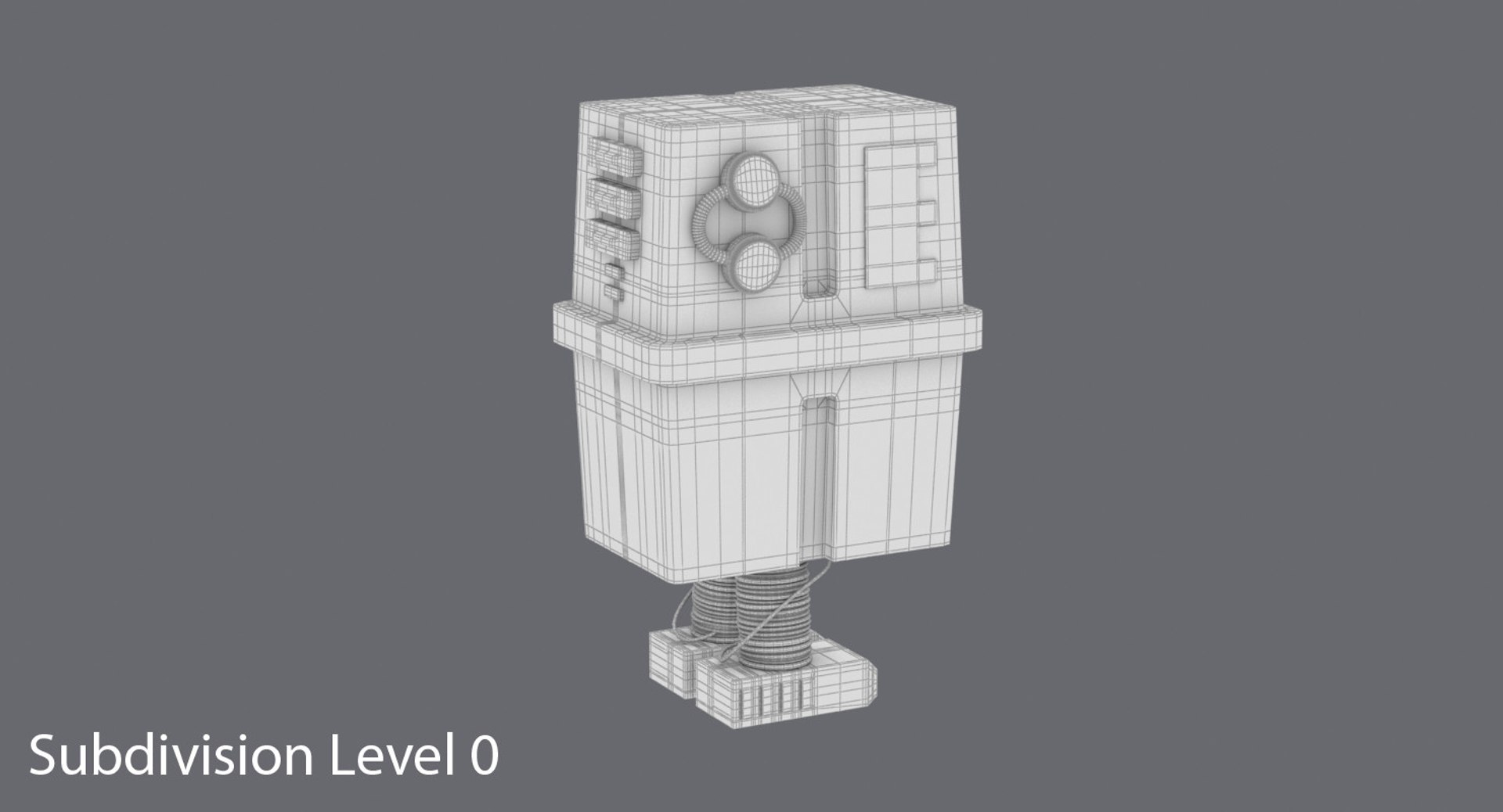 3D Star Wars Gonk Droid - TurboSquid 1278091
