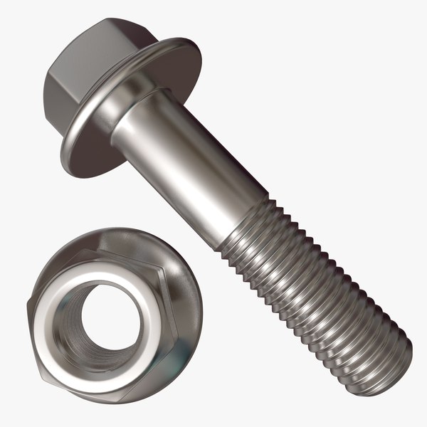 hex bolt 3d model