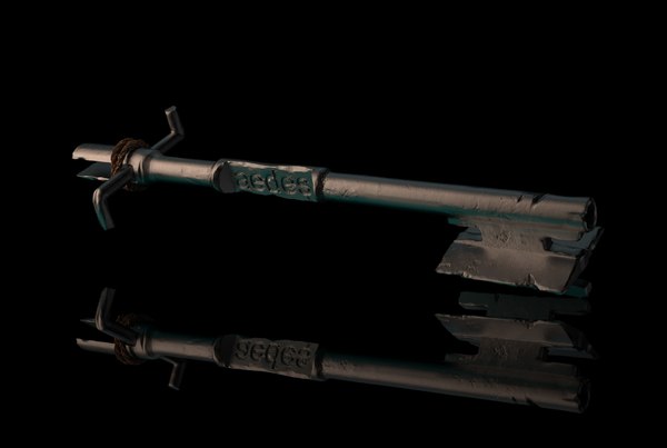 modelo 3d enorme arma clave - TurboSquid 1736426