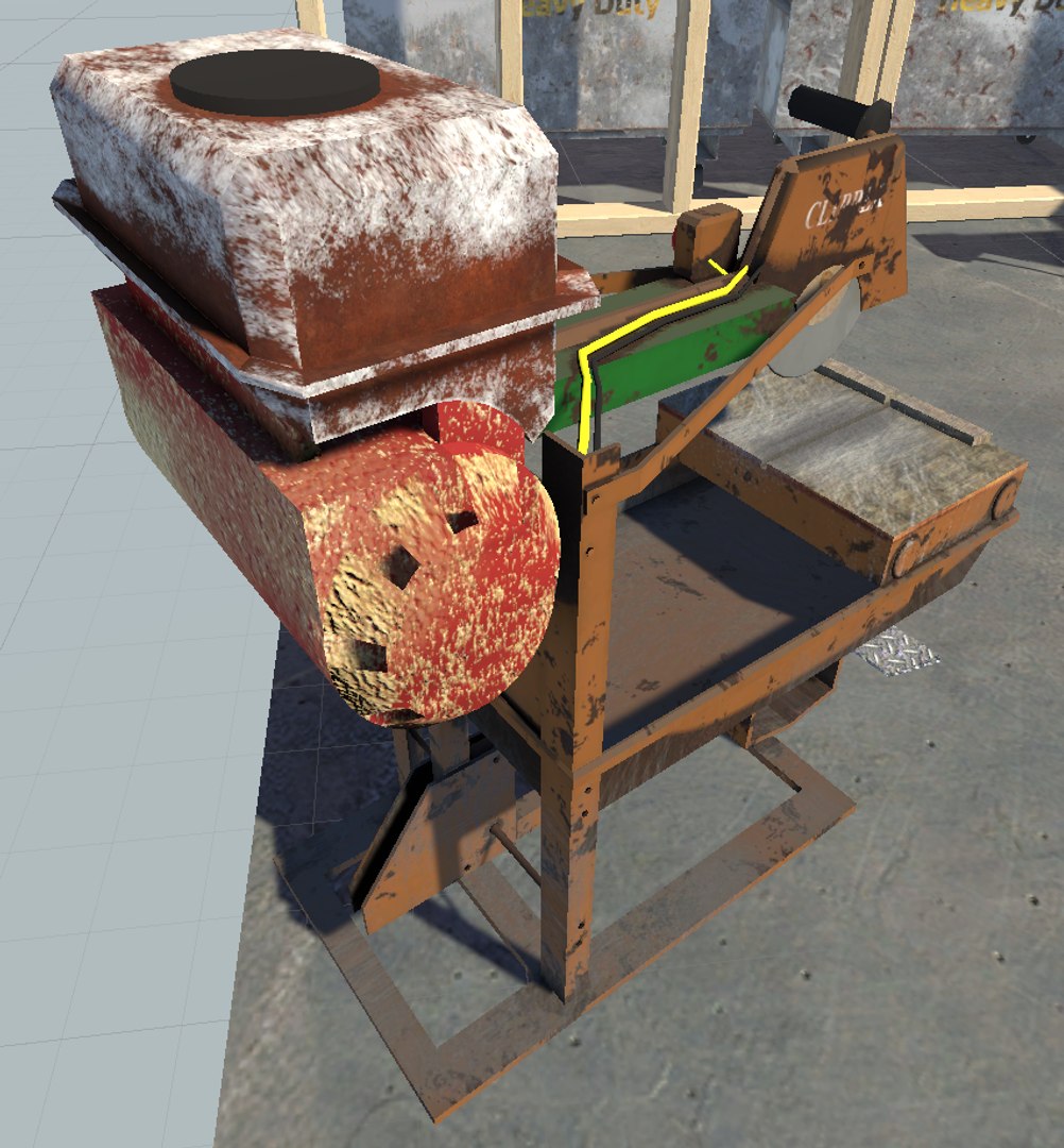 Electric Masonry Table Saw 3D - TurboSquid 1419791