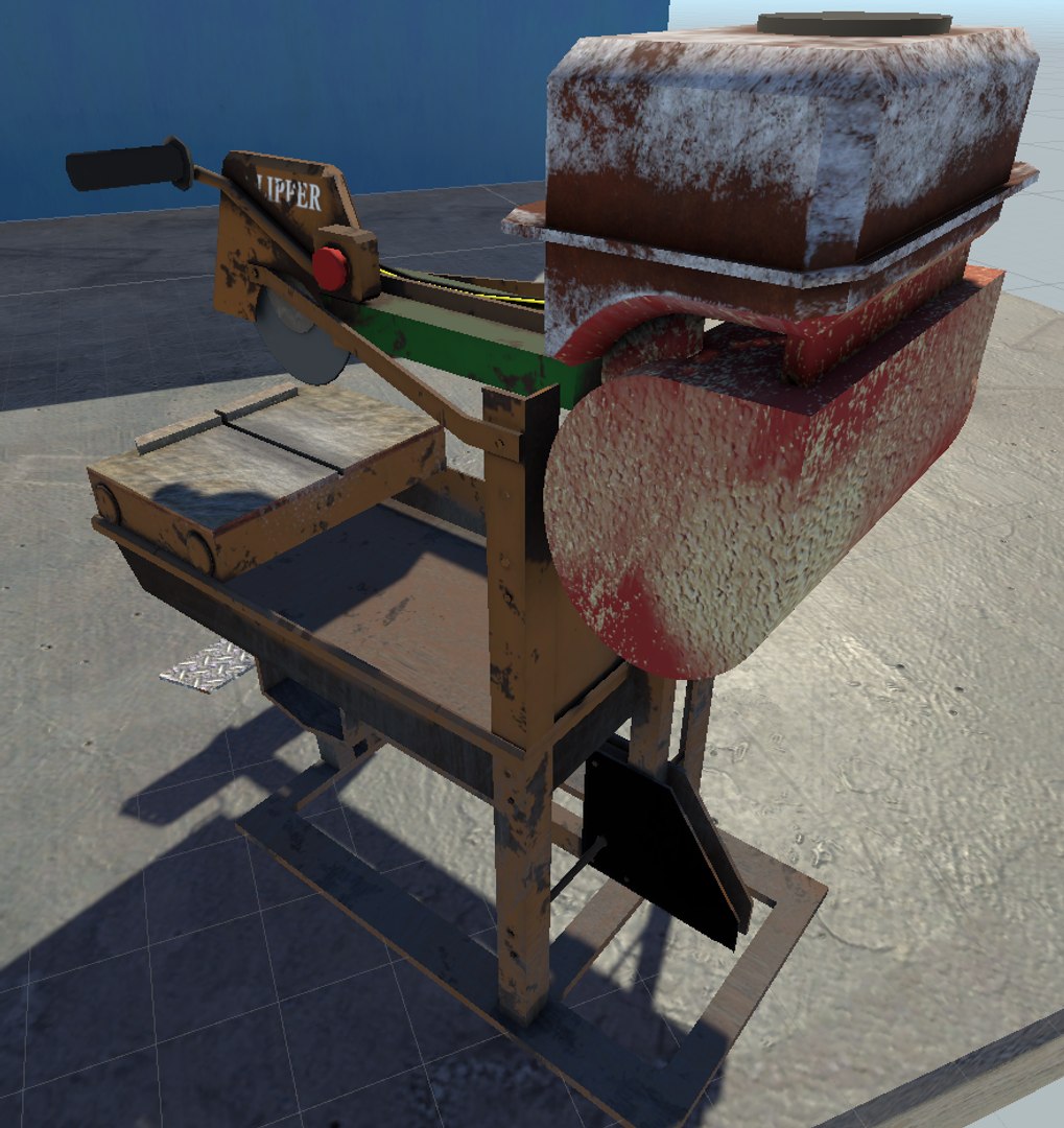 Electric Masonry Table Saw 3D - TurboSquid 1419791