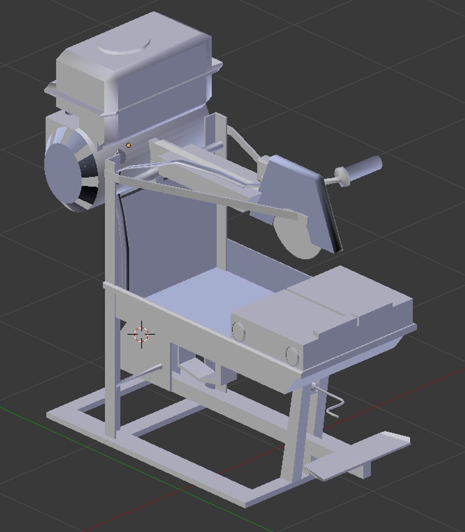 Electric Masonry Table Saw 3D - TurboSquid 1419791