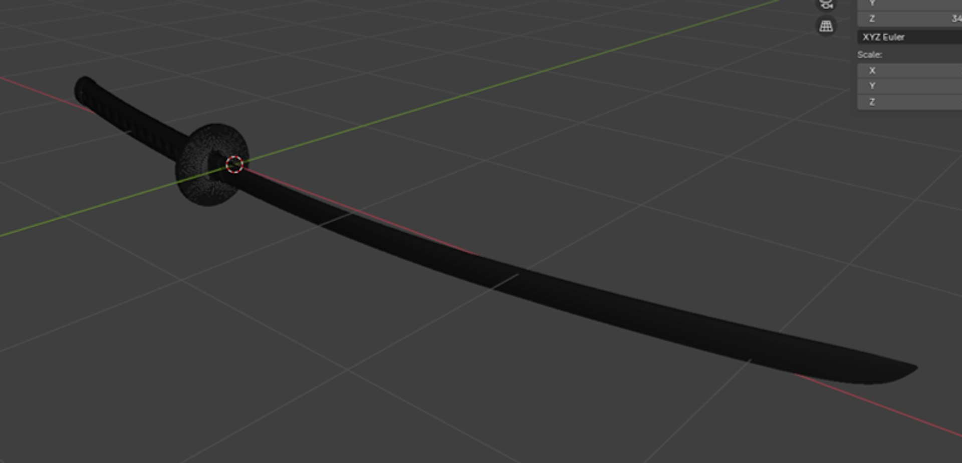 3D Japanese Katana - TurboSquid 2297030
