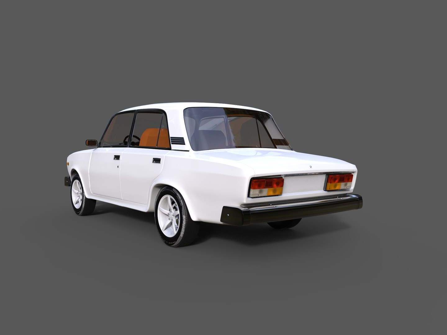vaz 2107 3d model
