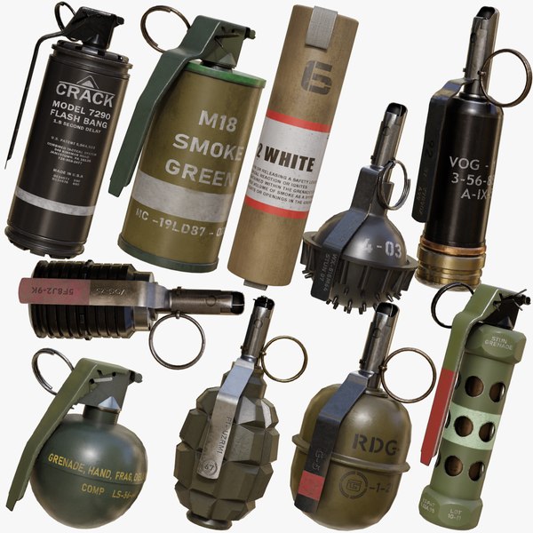 Grenade 3D Models for Download | TurboSquid