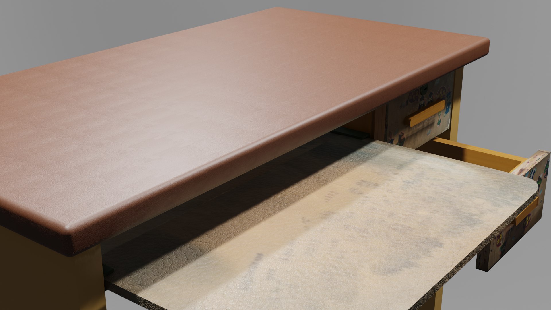 Computer Table and Chair 3D model - TurboSquid 1793406