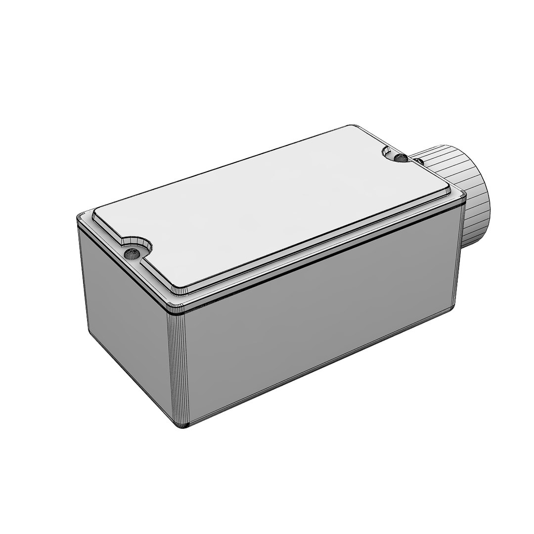 Small Electrical Junction Box 3d Max