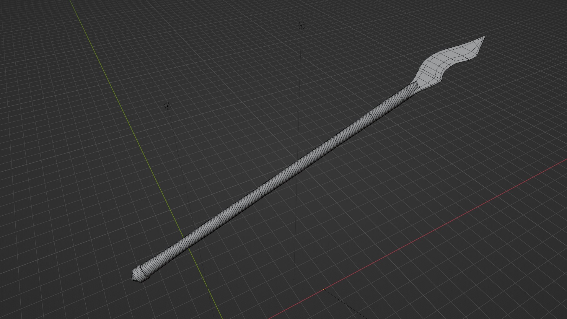 3D Elf Spear - TurboSquid 2419680