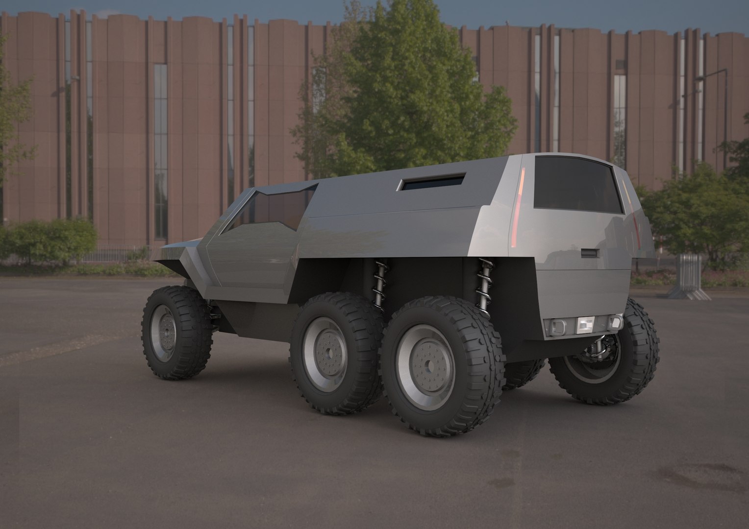 3D model devel sixty 6x6 concept car - TurboSquid 2061628