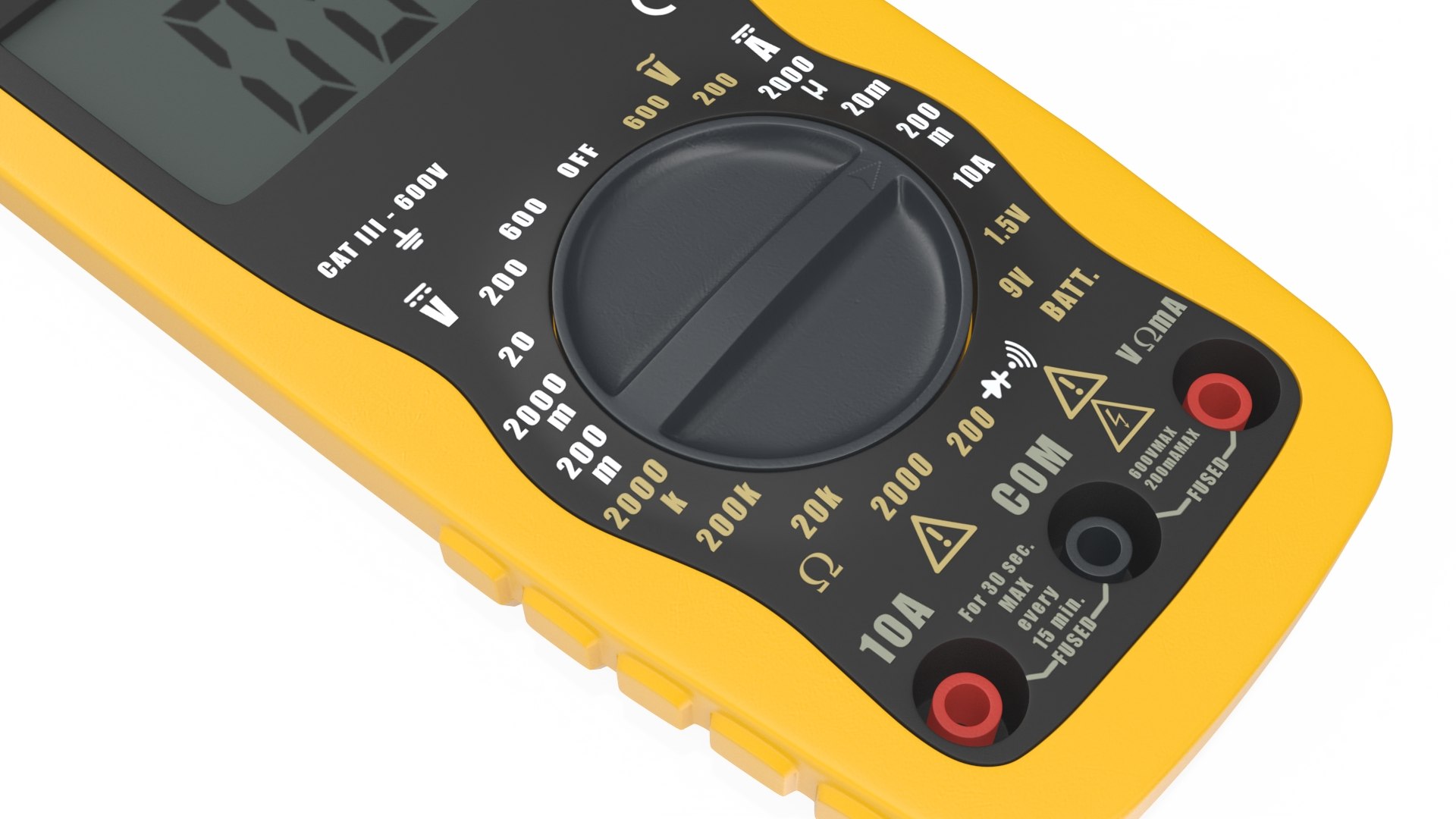 Digital Multimeter 3D - TurboSquid 2234259