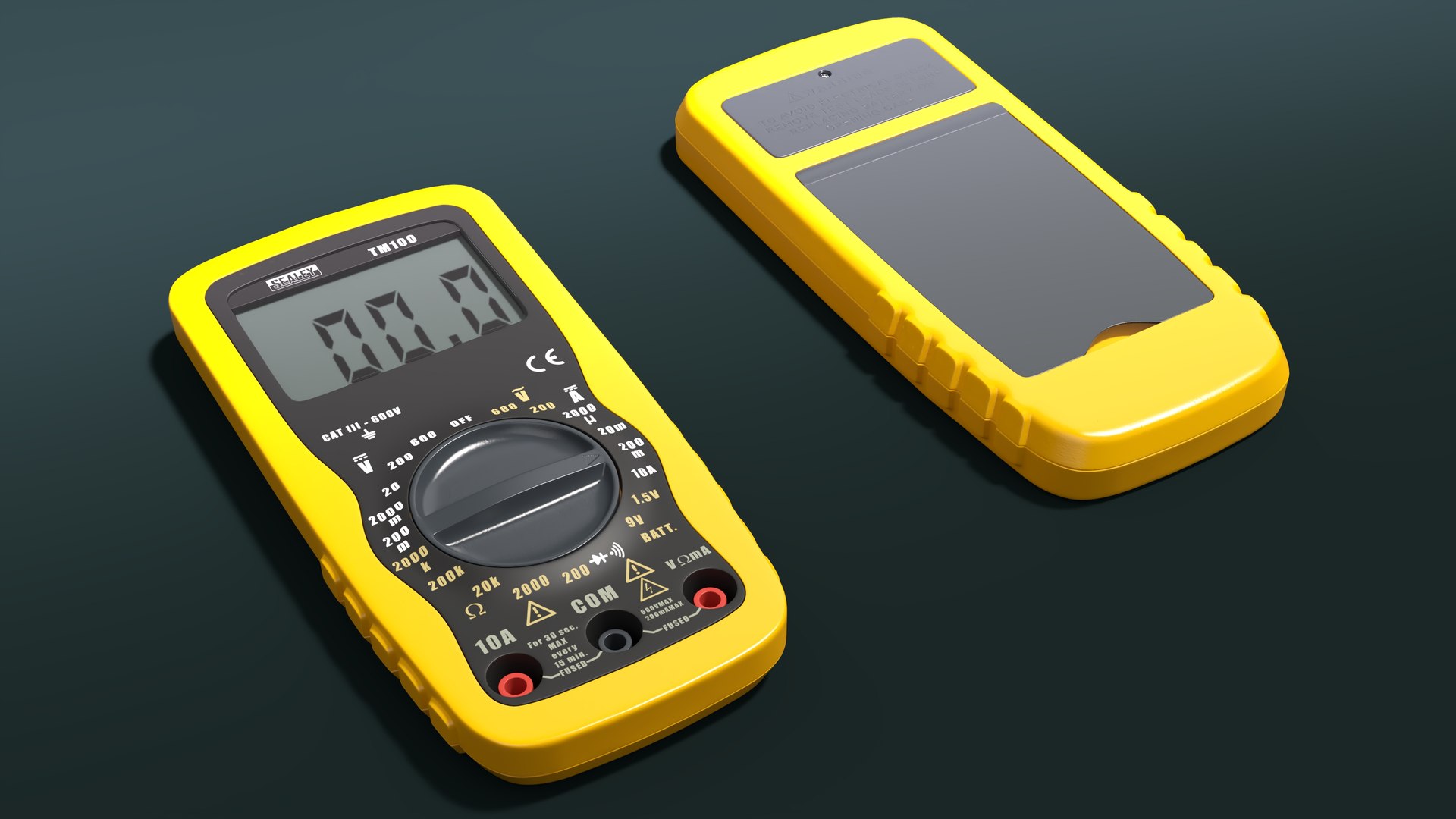 Digital Multimeter 3D - TurboSquid 2234259