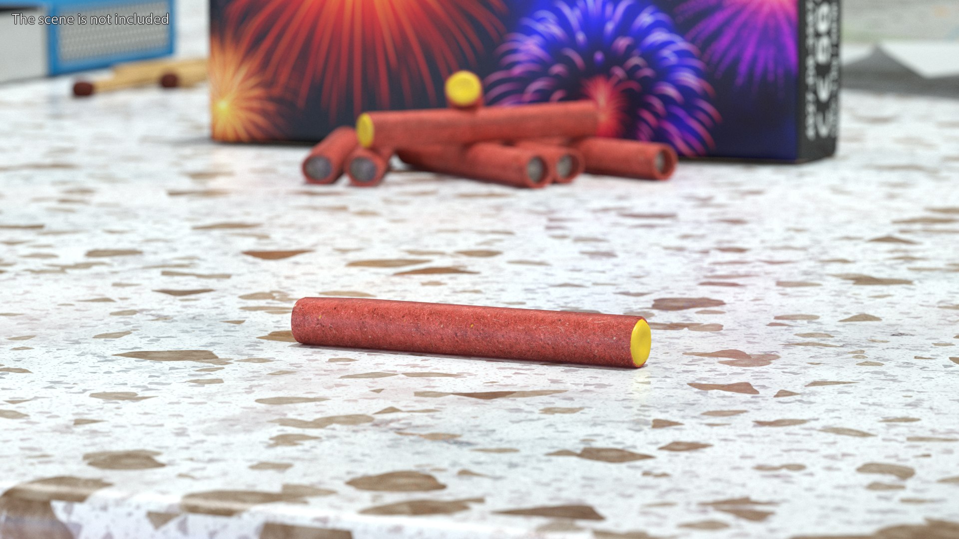 Small Explosive Firecracker 3D Model - TurboSquid 2203635