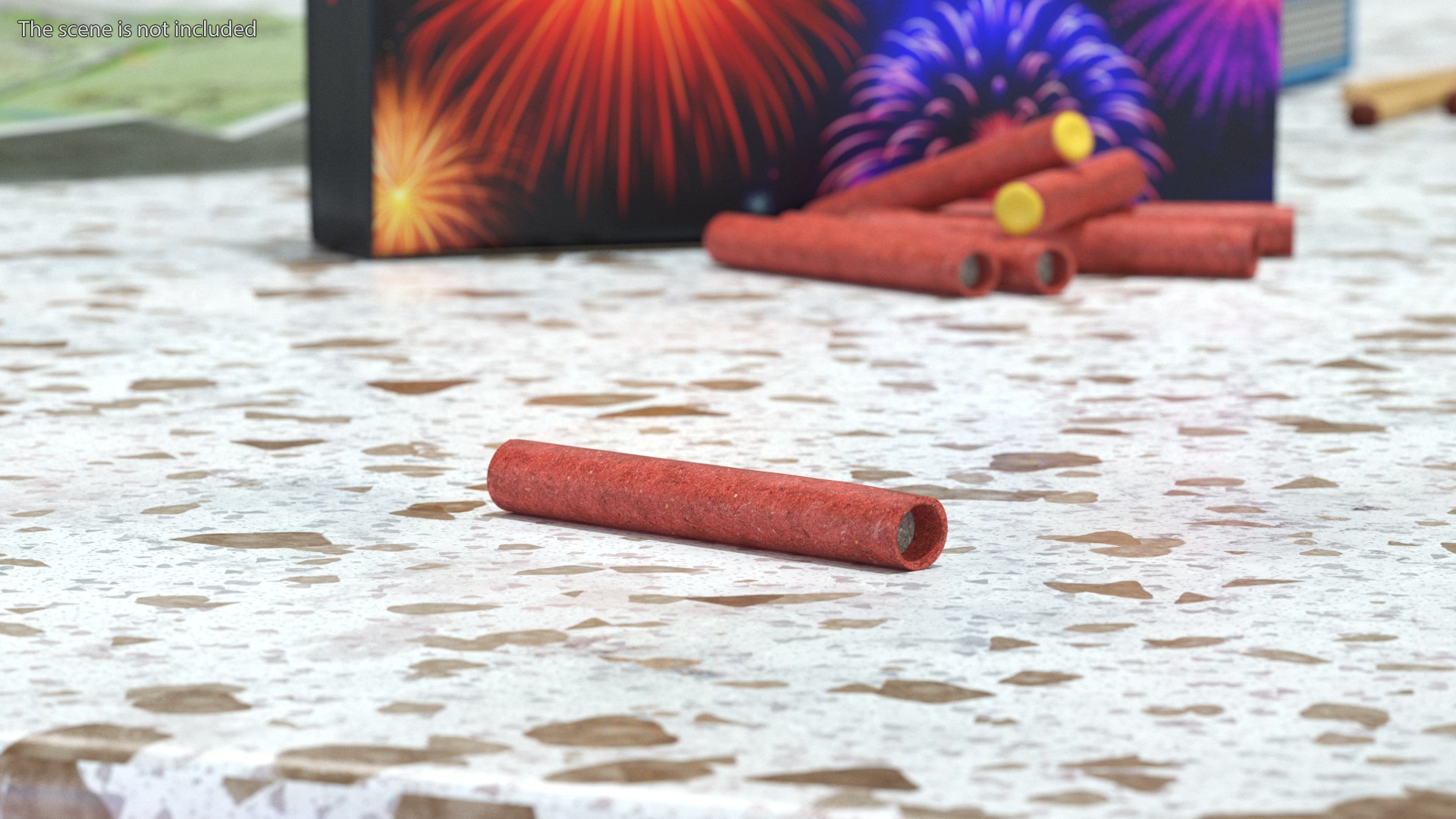 Small Explosive Firecracker 3D Model - TurboSquid 2203635
