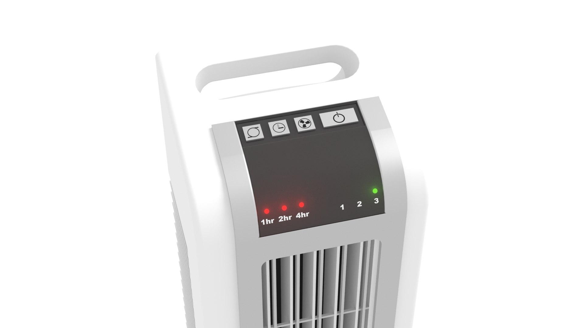 3D Model Oscillating Tower Fan - TurboSquid 1740877