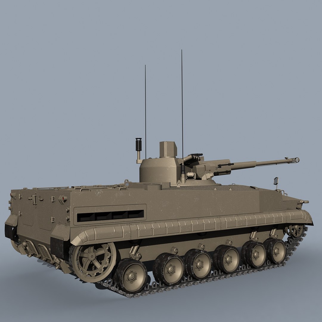3d Russian Bmp-3 Model