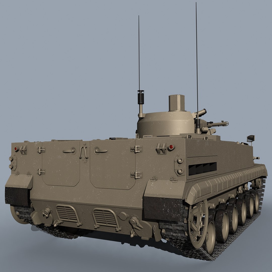 3d Russian Bmp-3 Model