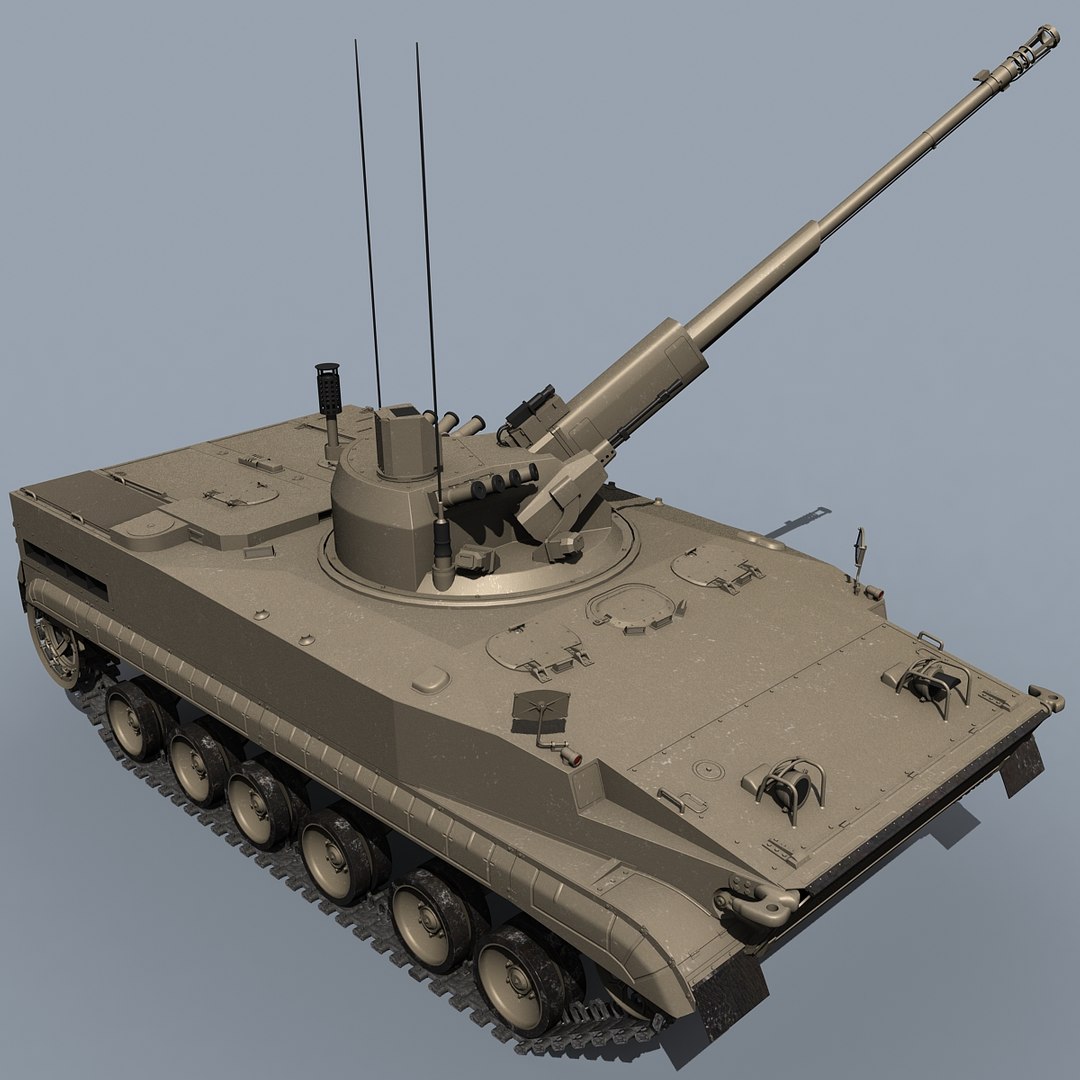 3d Russian Bmp-3 Model