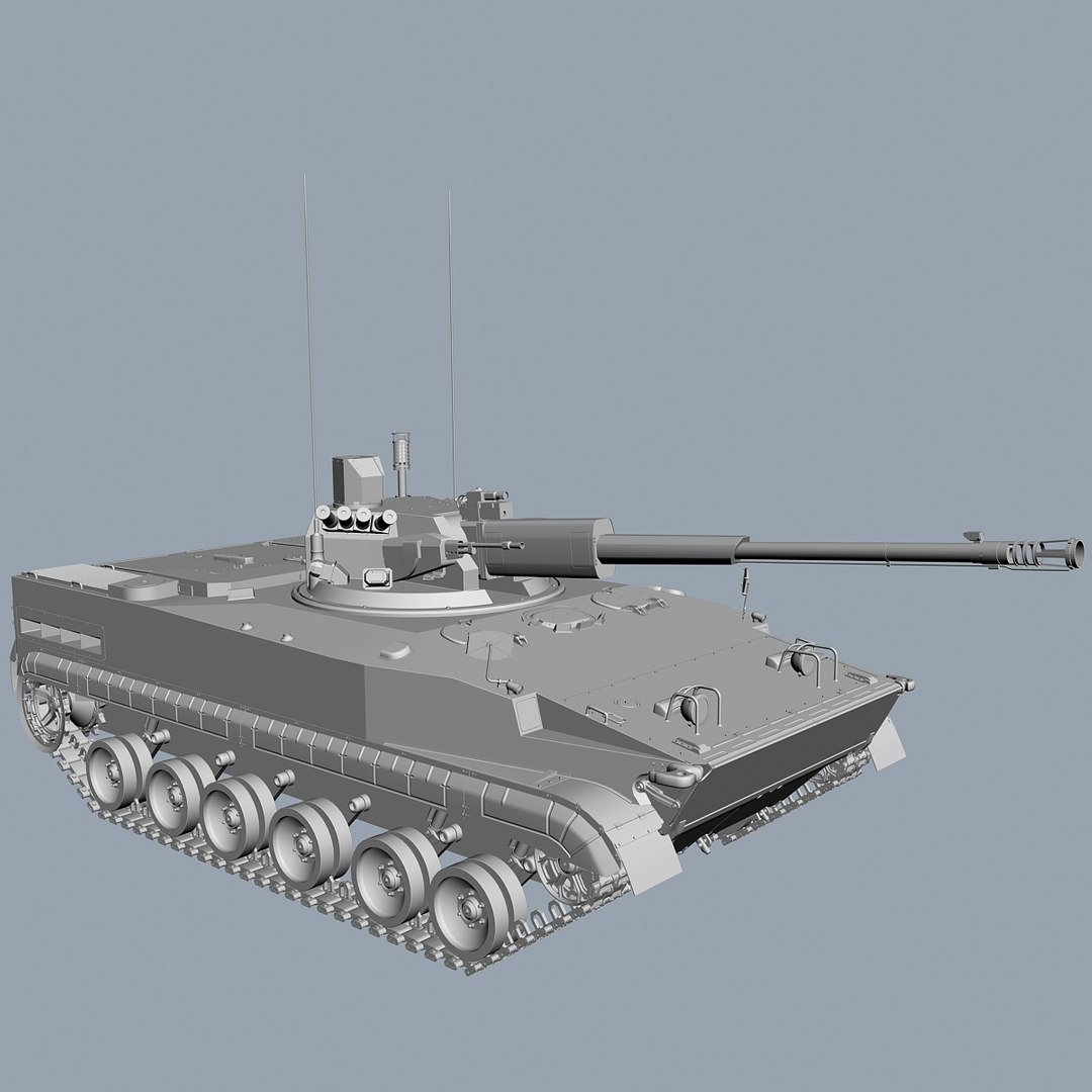 3d Russian Bmp-3 Model