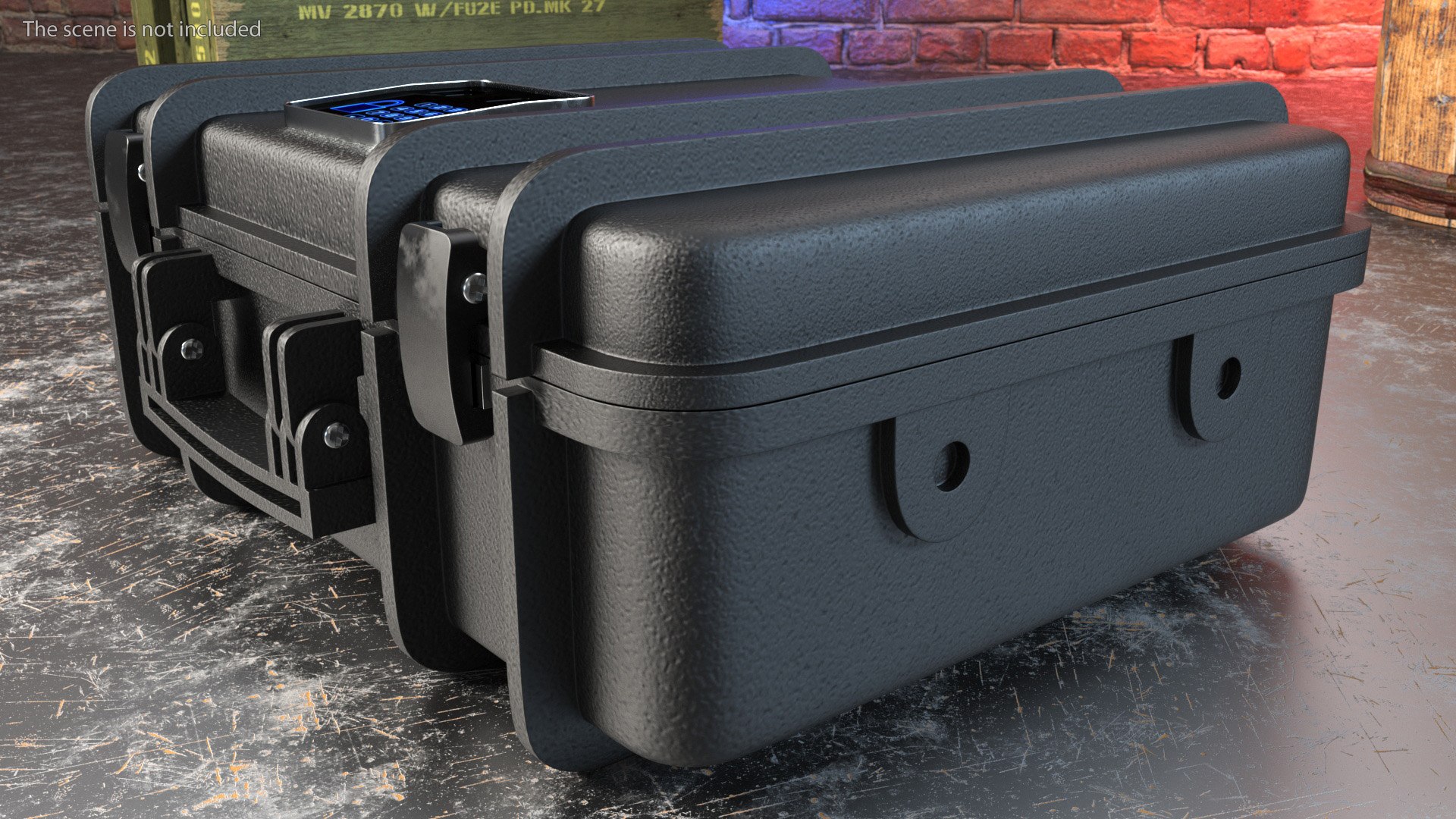3D Nuclear Briefcase Rigged For Cinema 4D Model - TurboSquid 2052274