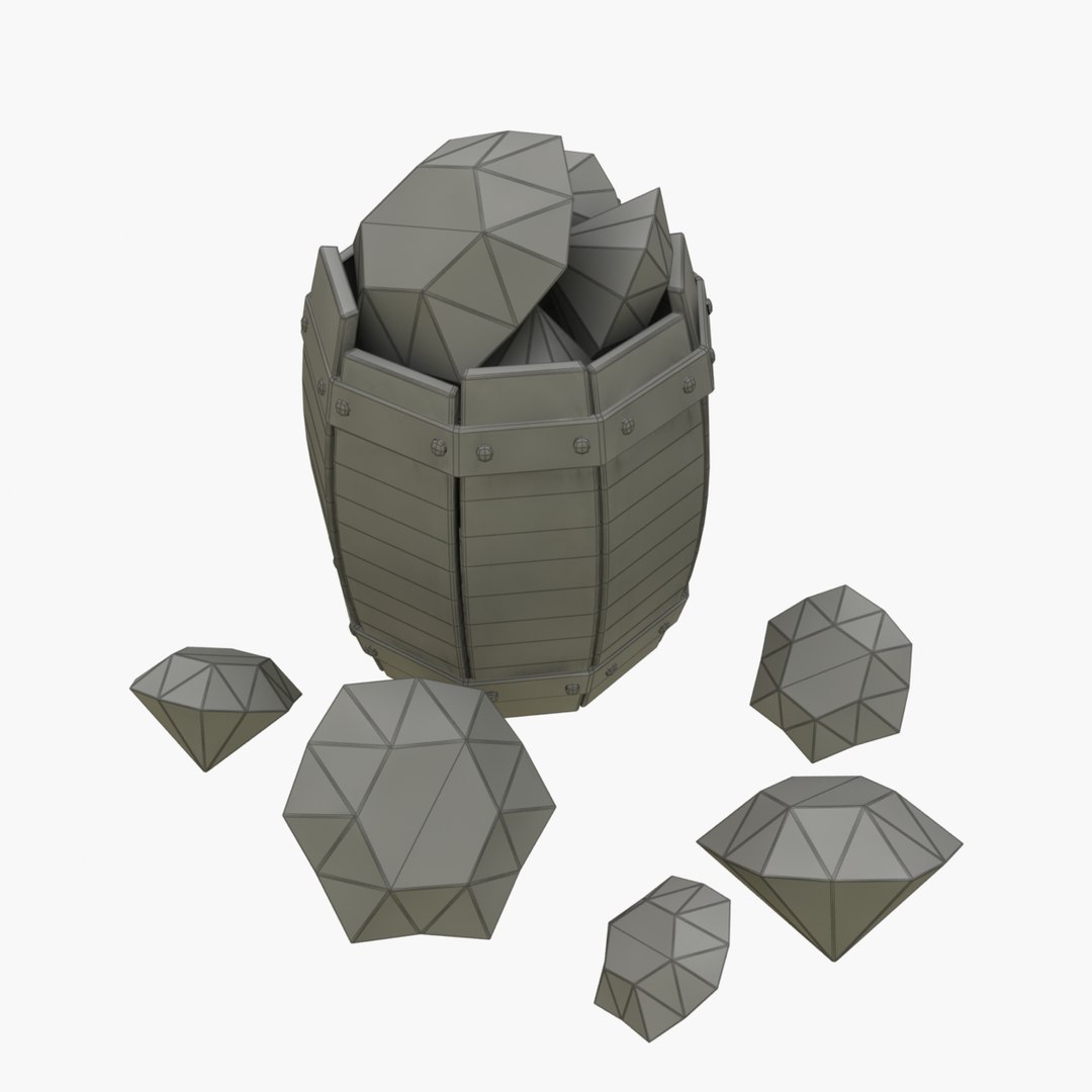 3D Gem Set - TurboSquid 1234193