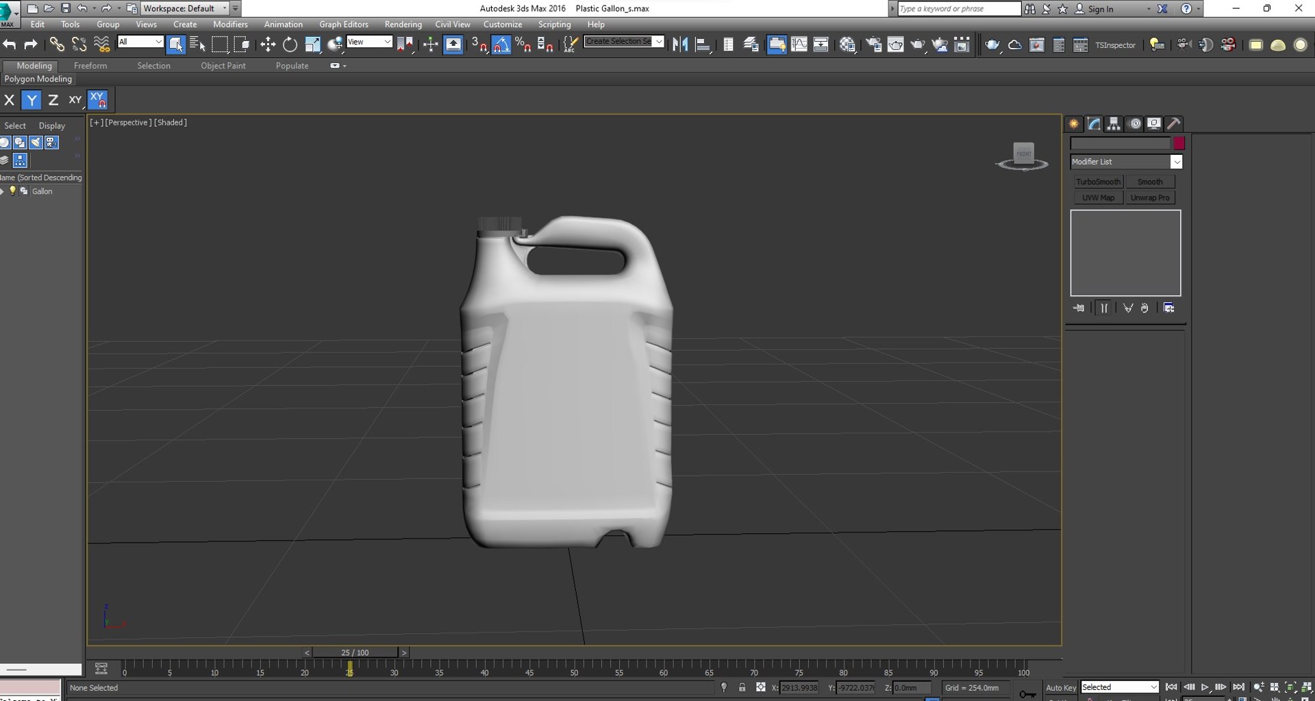 Plastic Gallon 3D Model - TurboSquid 2014347