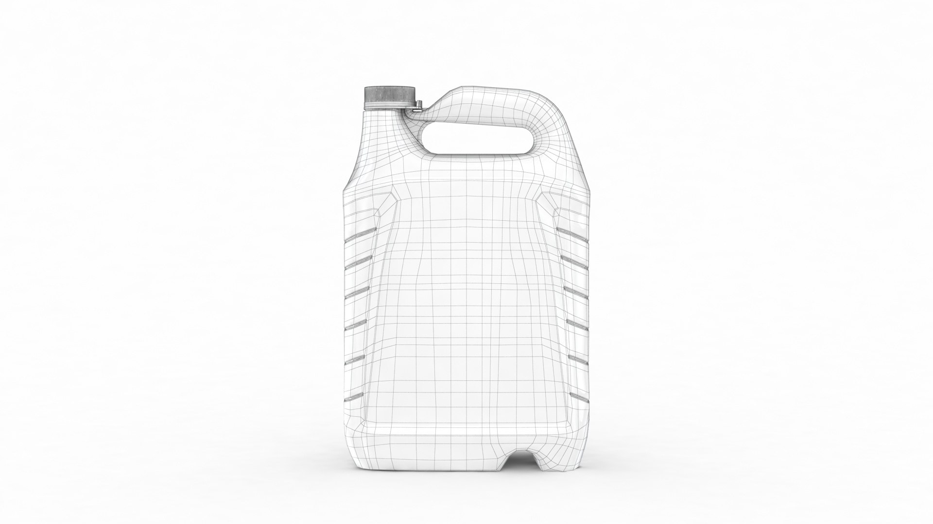 Plastic Gallon 3D Model - TurboSquid 2014347