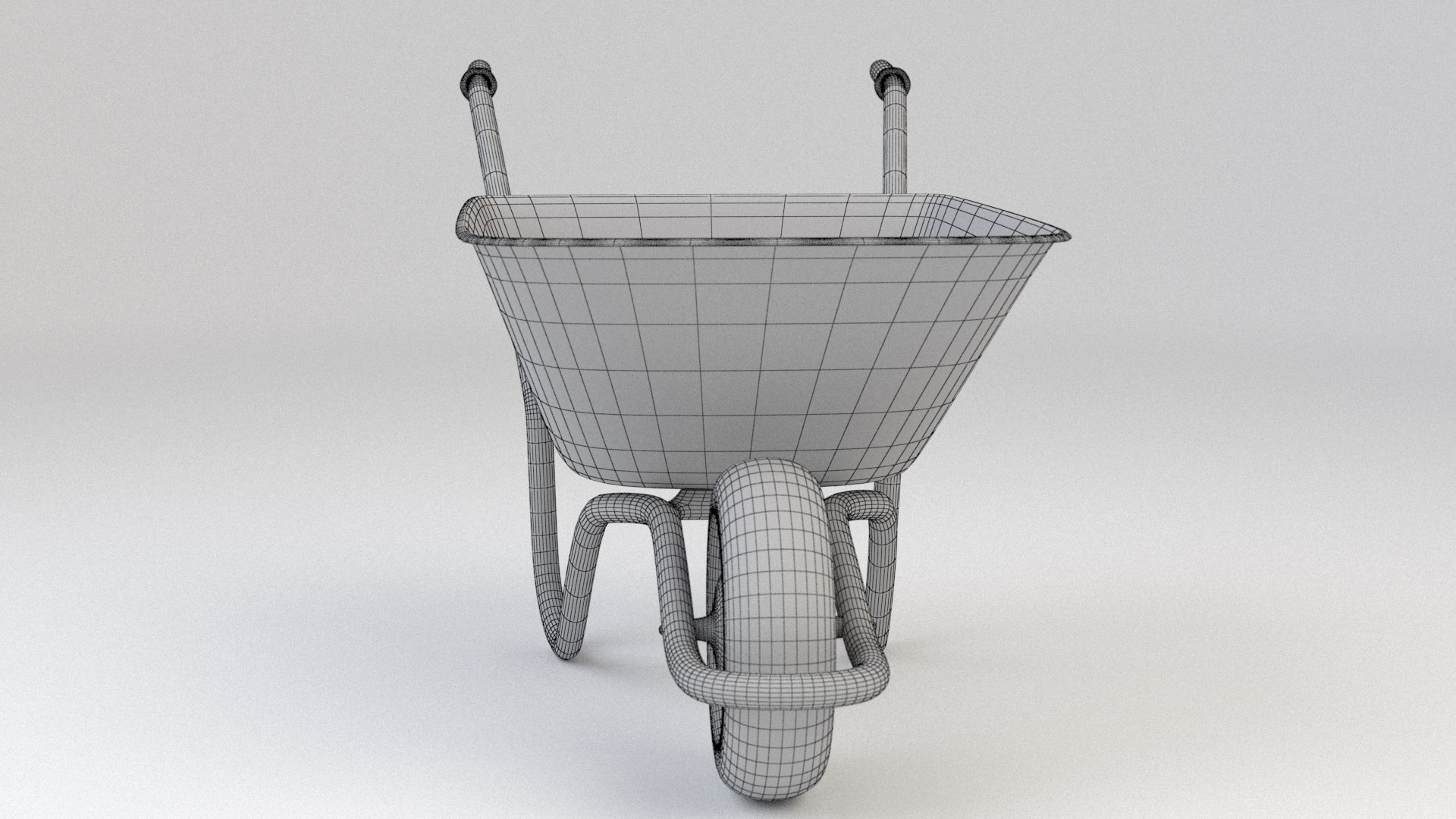 Wheelbarrow 3D model - TurboSquid 1996618