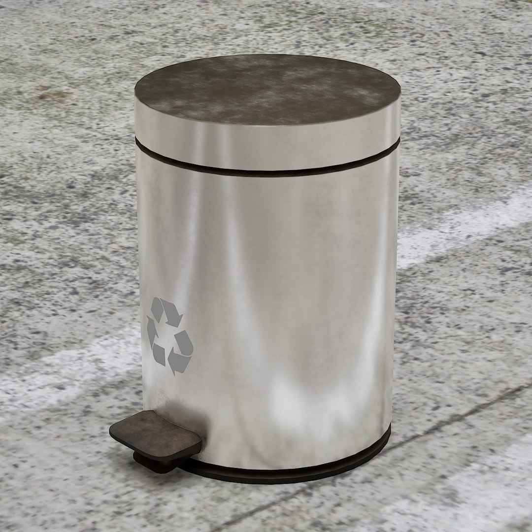 3D DustBin01 Model - TurboSquid 2234154