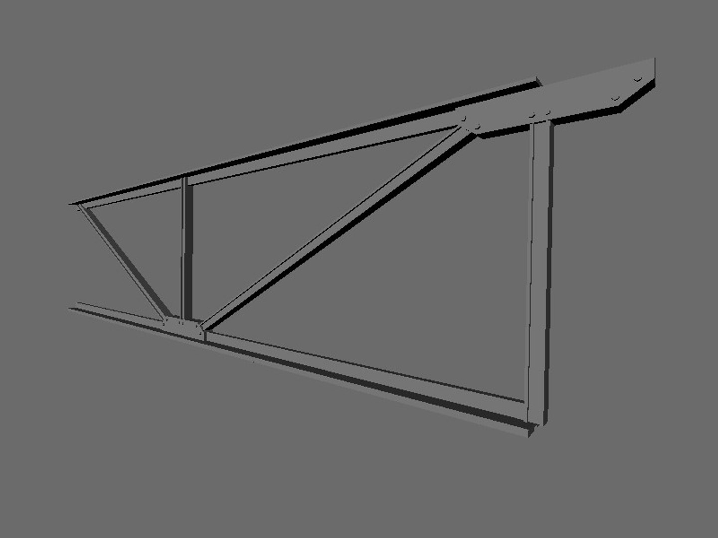 obj supporting truss