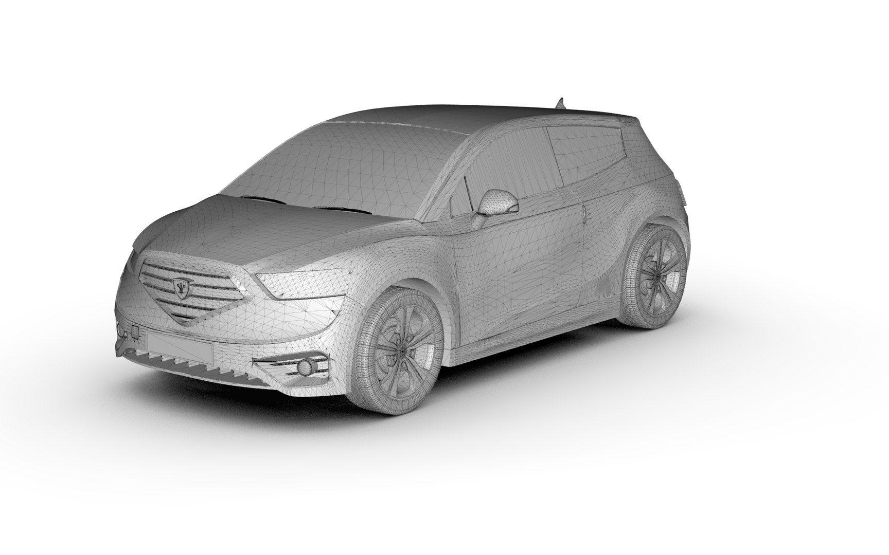 Gunsel B9 Electric Car 3D - TurboSquid 1954485