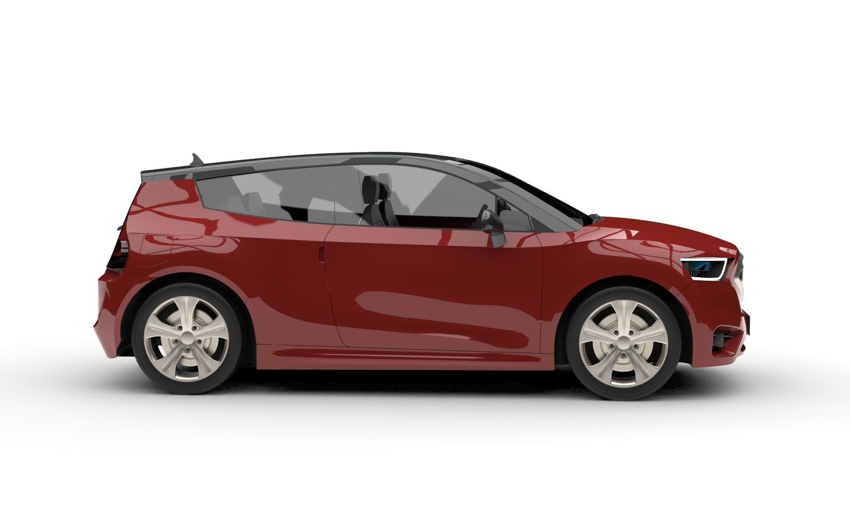 Gunsel B9 Electric Car 3D - TurboSquid 1954485