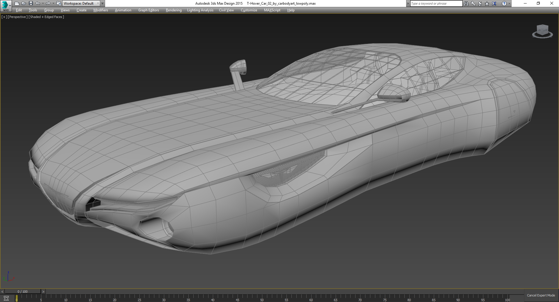 30 1 cool hover car model - TurboSquid 1371662