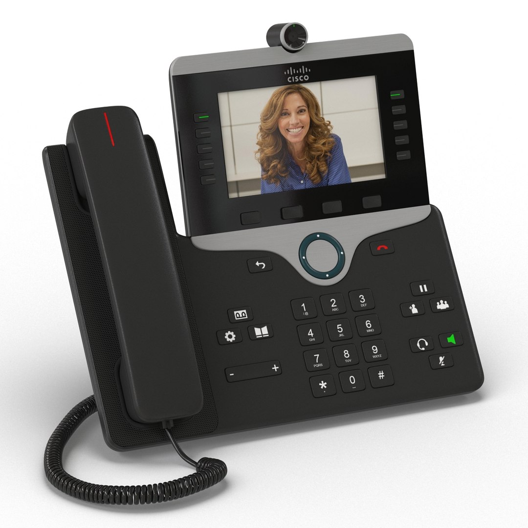 3d Model Cisco Ip Phone 8865