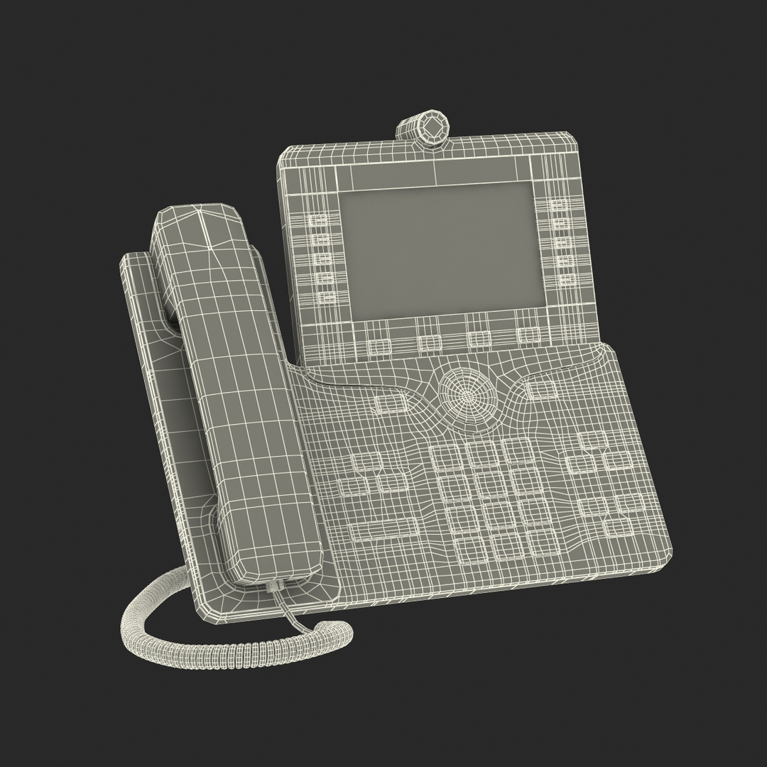 3d Model Cisco Ip Phone 8865