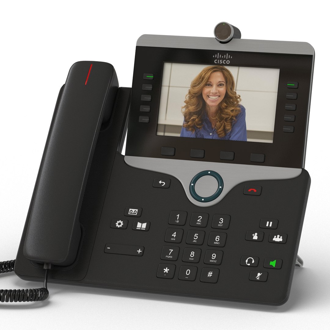 3d Model Cisco Ip Phone 8865
