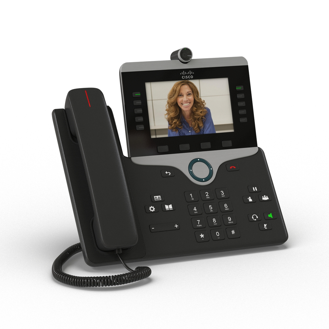 3d Model Cisco Ip Phone 8865