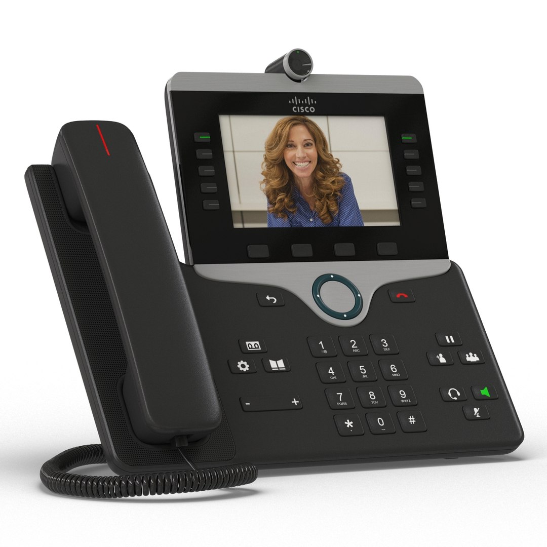 3d Model Cisco Ip Phone 8865