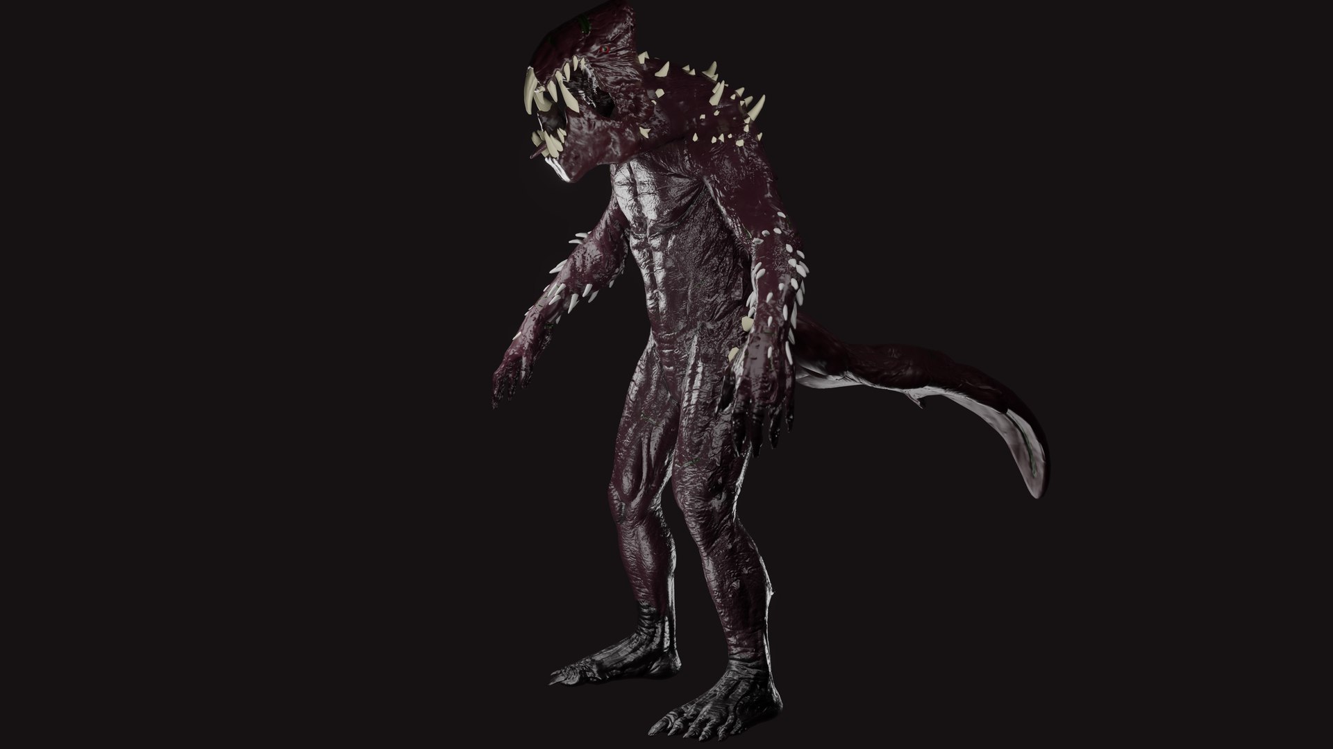 3D Fantasy Creature - Zorg - Low-poly Game-Ready Character - TurboSquid ...