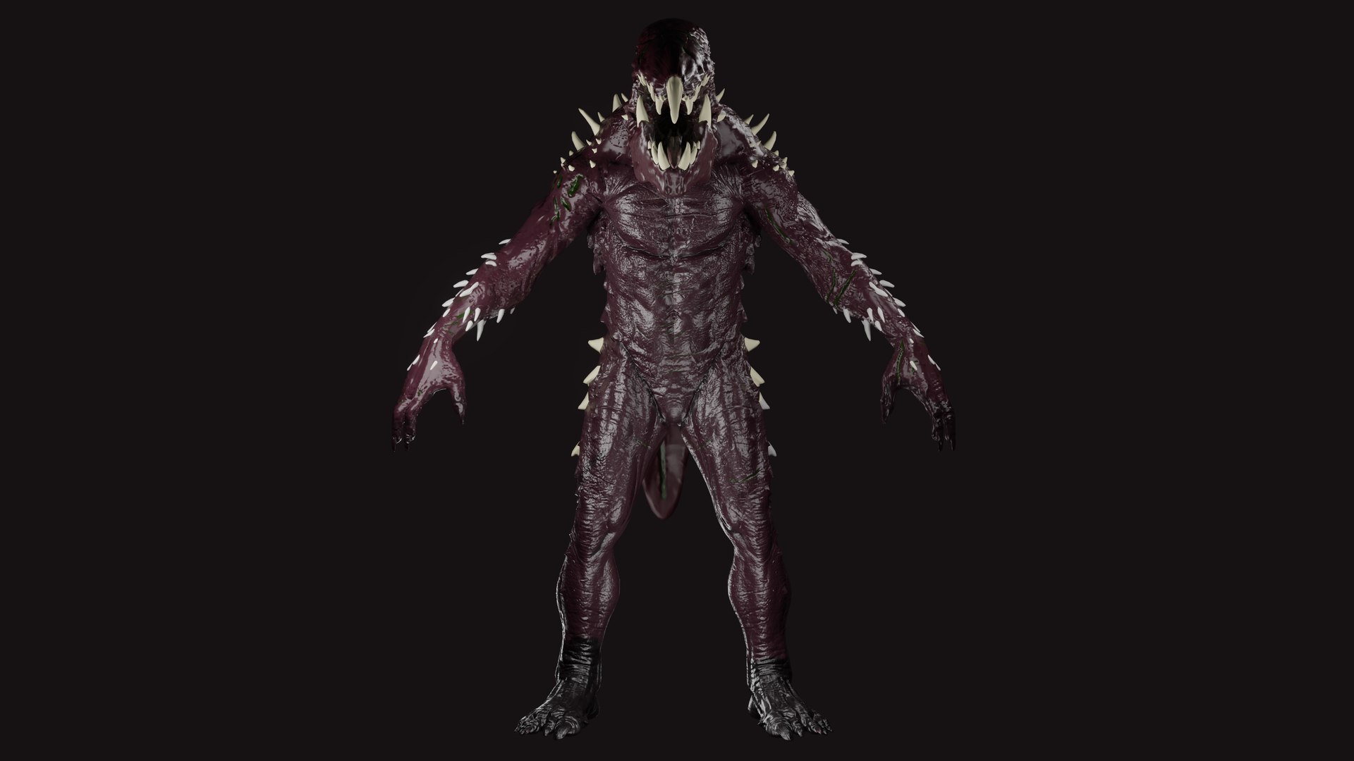 3D Fantasy Creature - Zorg - Low-poly Game-Ready Character - TurboSquid ...