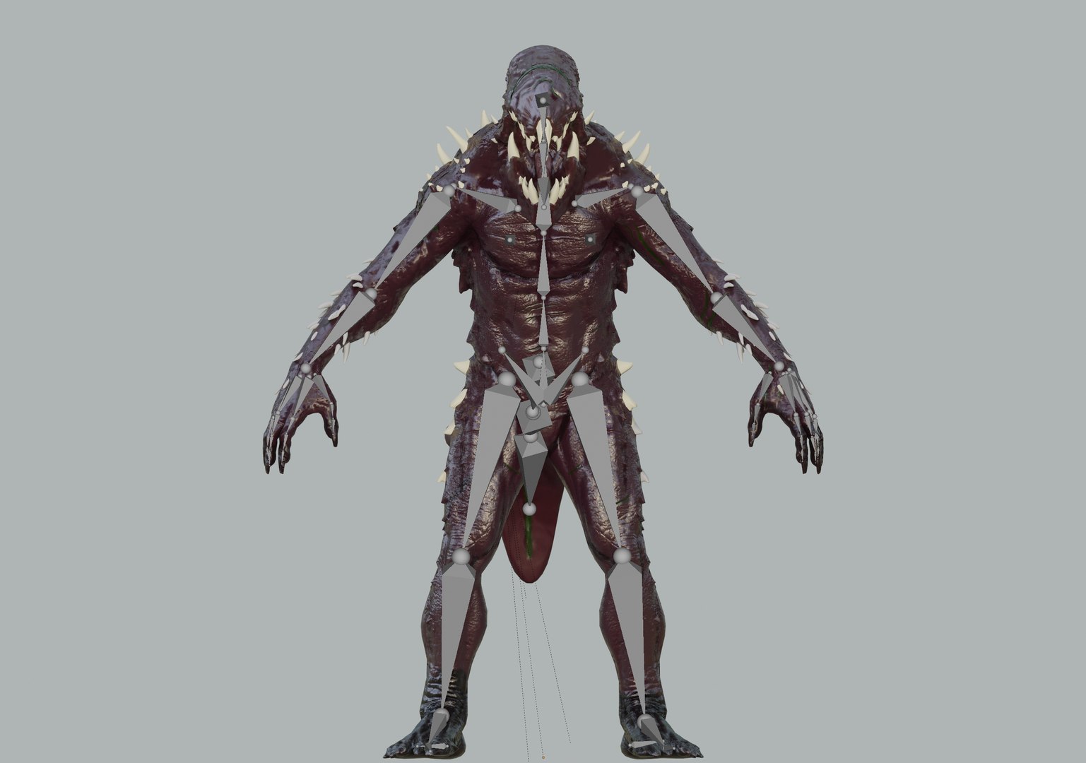 3D Fantasy Creature - Zorg - Low-poly Game-Ready Character - TurboSquid ...