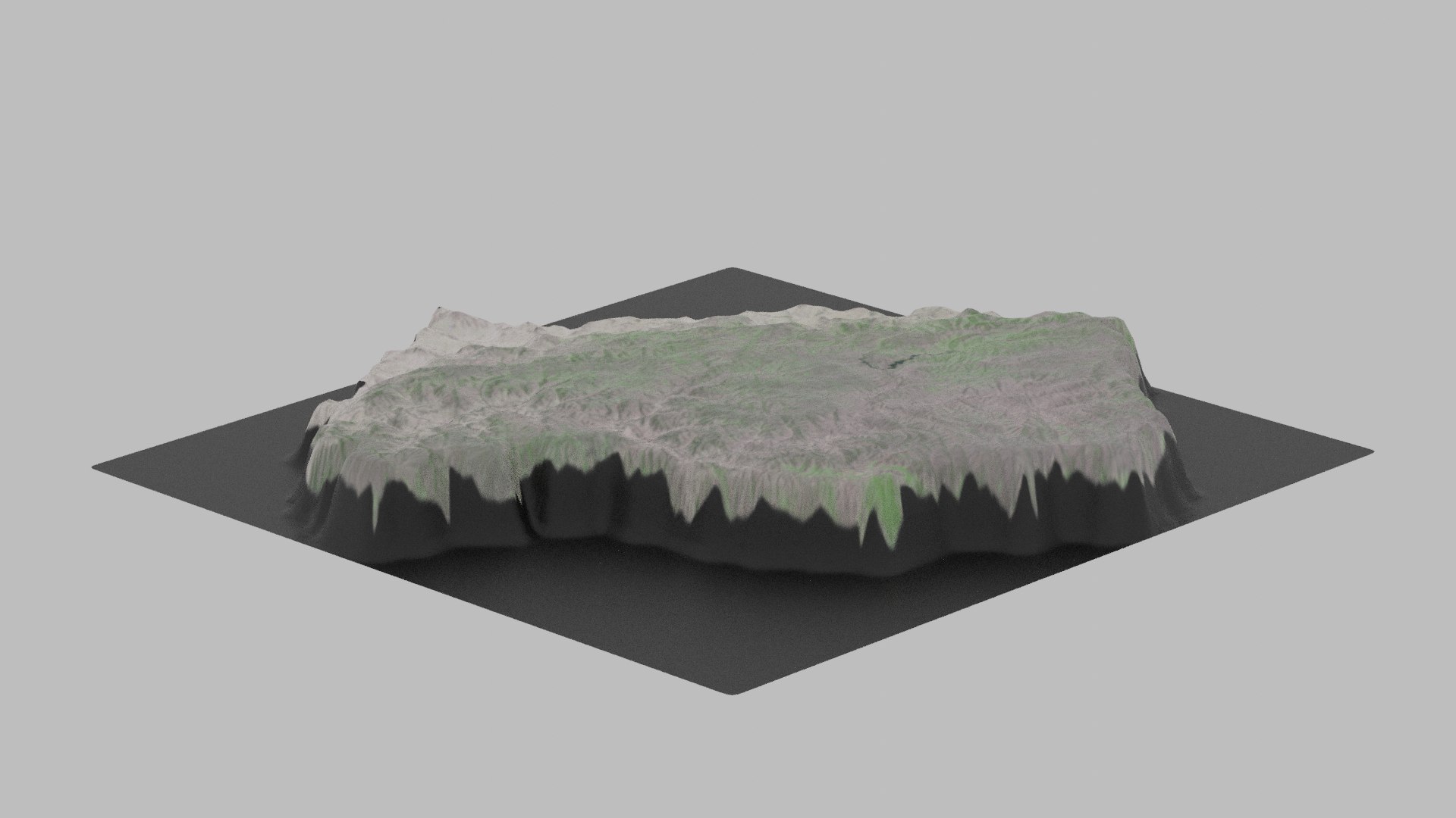 Lesotho Map Country 3D Model - TurboSquid 2076233