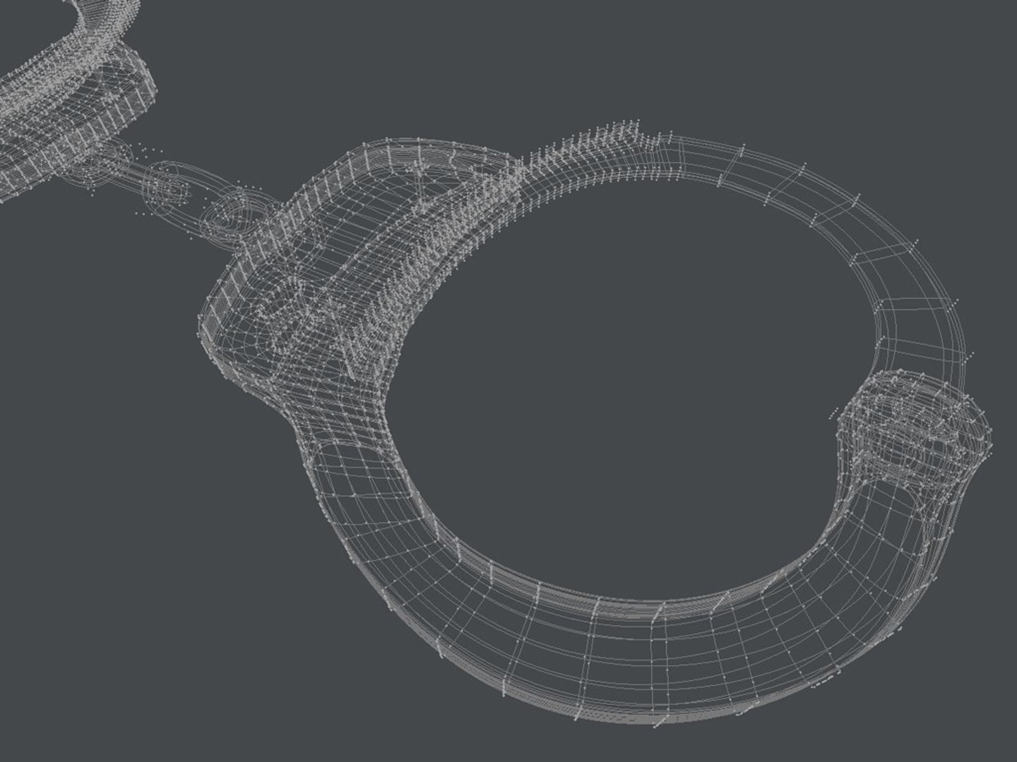 3d Handcuff Cuff Model