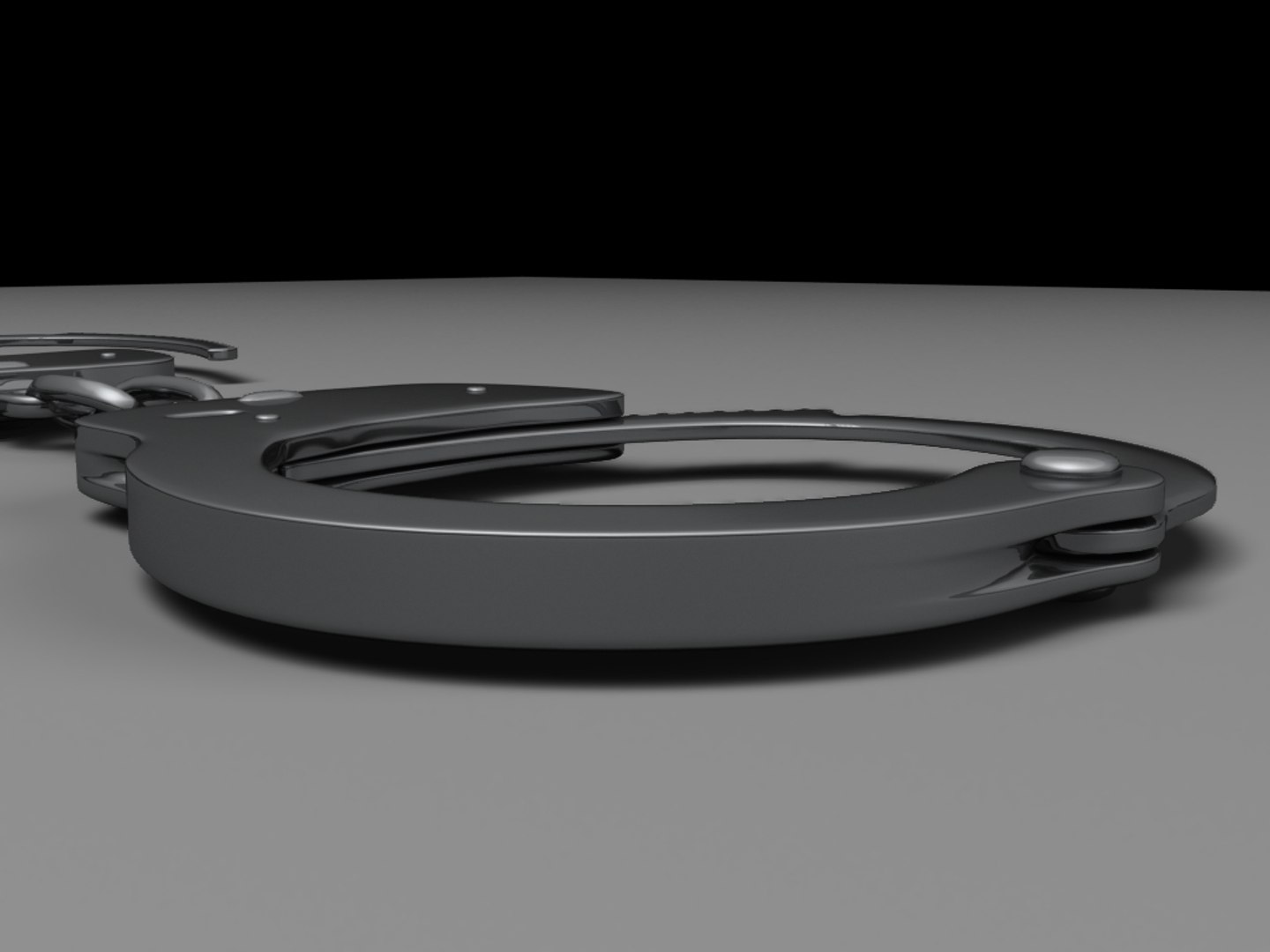 3d Handcuff Cuff Model
