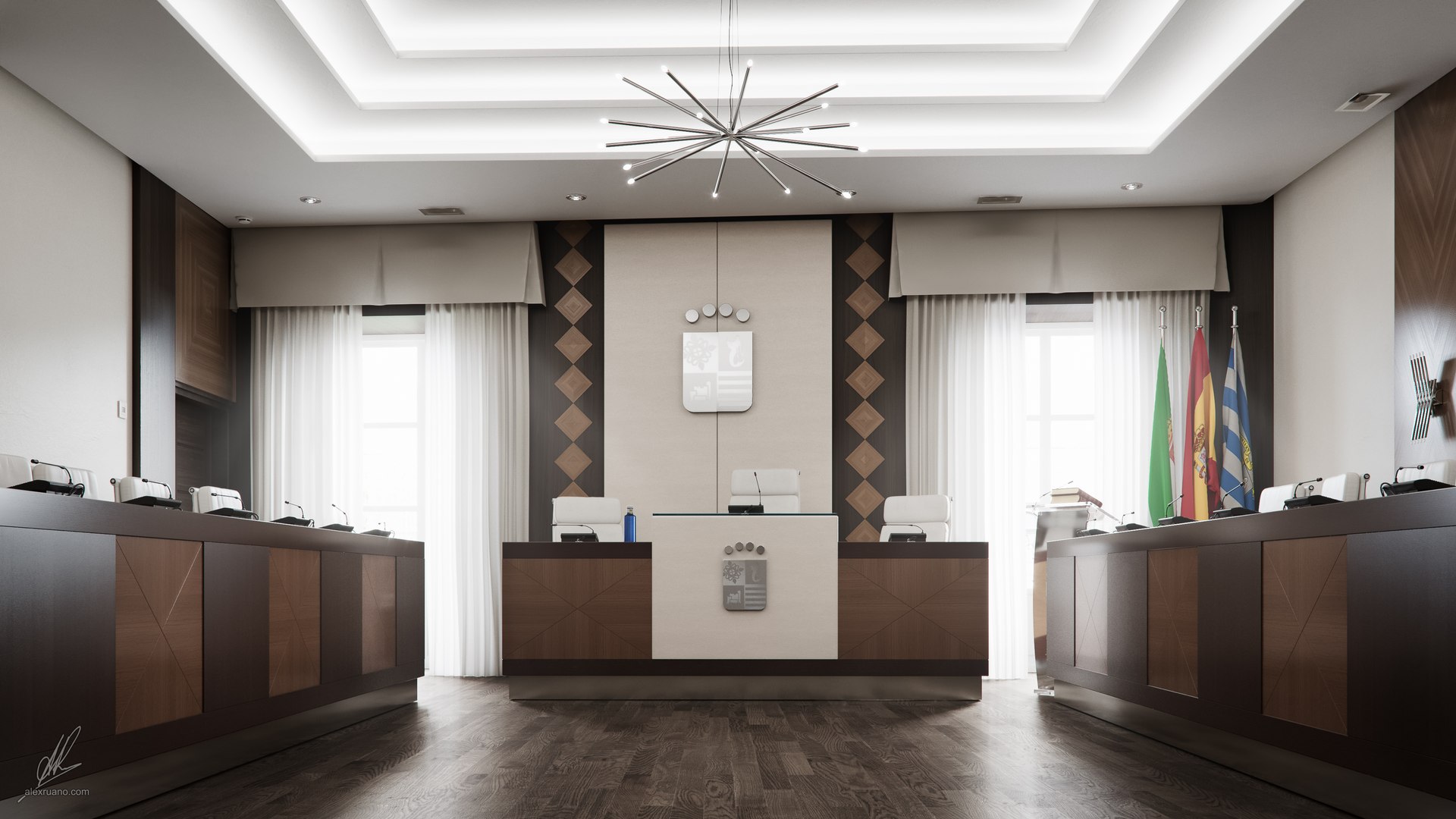 City Council Chamber Model - TurboSquid 1763138